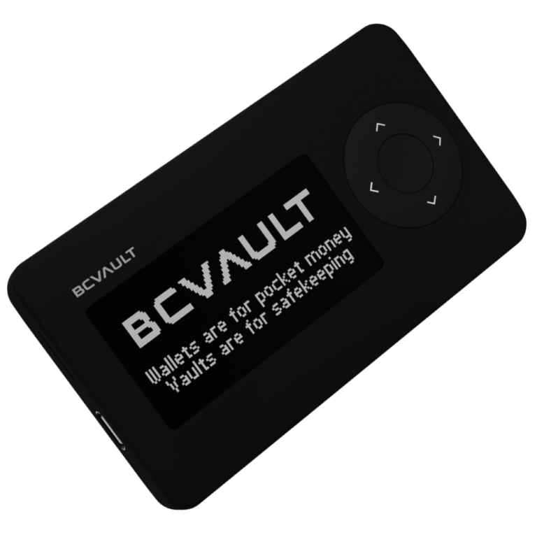Hardware Crypto Wallet BC Vault | The Safest Hardware Wallet