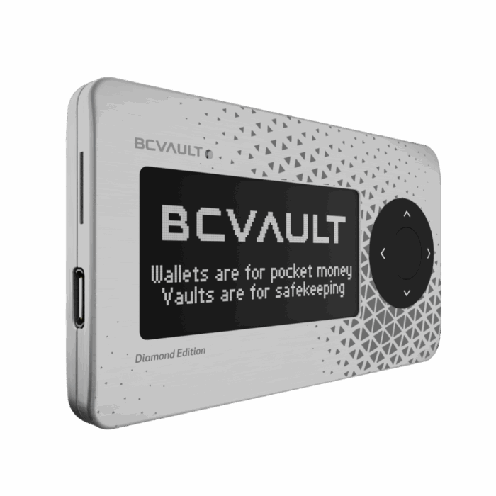 Safest Crypto Hardware Wallet | BC Vault