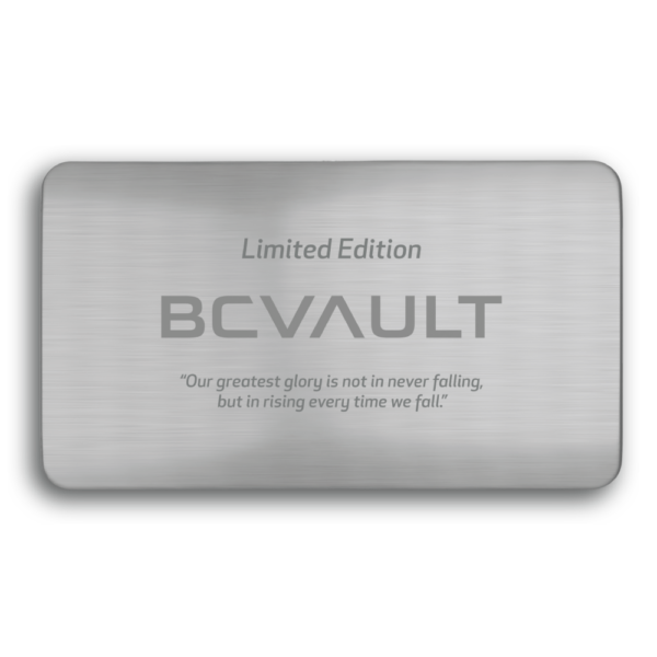 BC Vault Diamond Edition Gunmetal | BC Vault