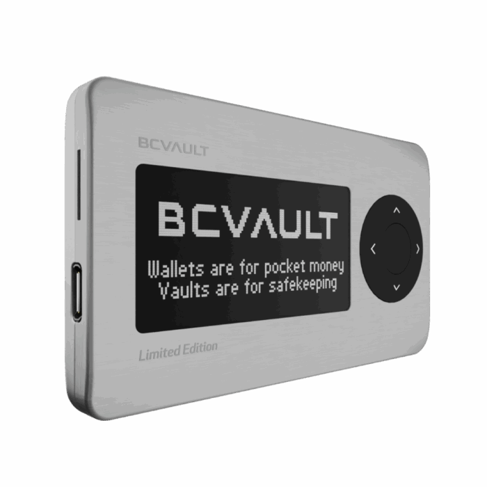 Safest Crypto Hardware Wallet | BC Vault