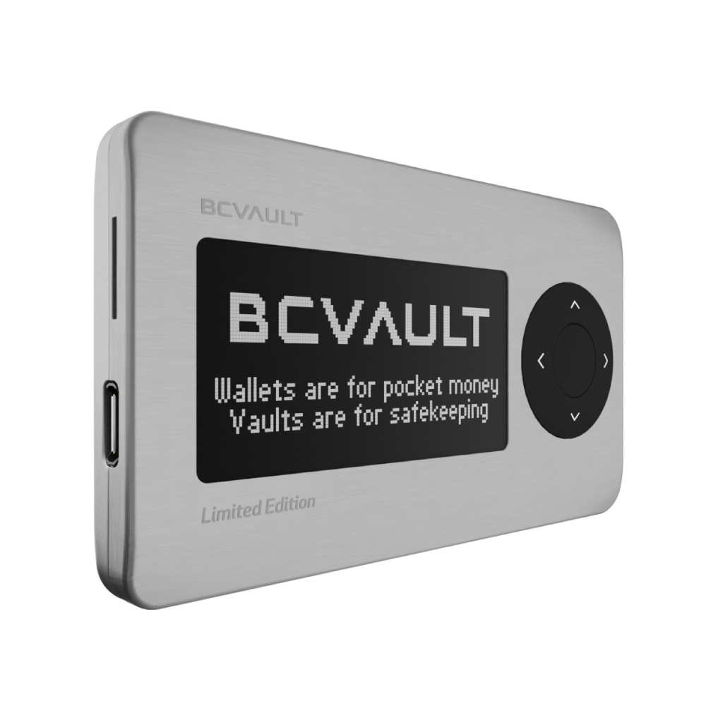 BC Vault Diamond Edition Gunmetal | BC Vault