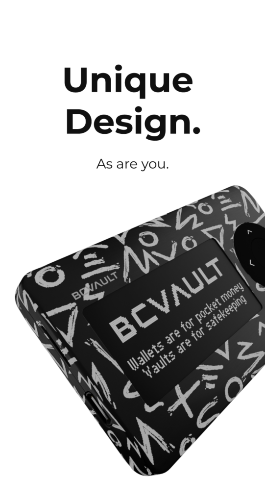 Customize Your BC Vault | BC Vault