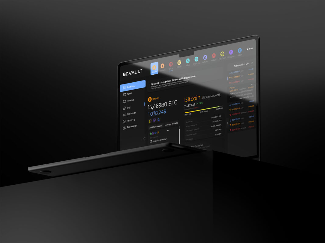 Safest Crypto Hardware Wallet | BC Vault