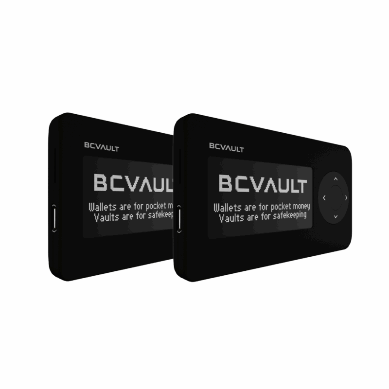 Safest Crypto Hardware Wallet | BC Vault